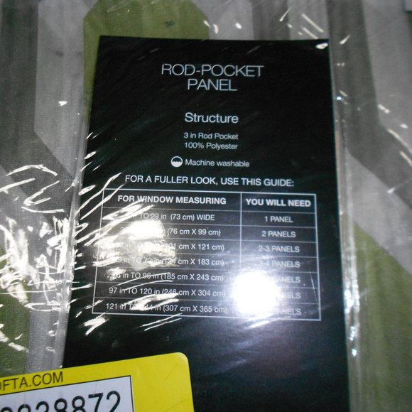 jcpenney | Accents | Studio Jcp Home Rodpocket Panel Structure 5x84 ...